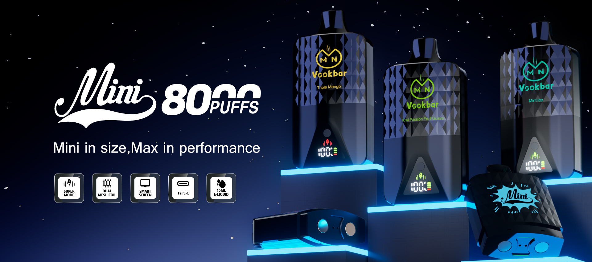 MN Vookbar Mini – Compact Disposable Pod Kit with Big Performance ...